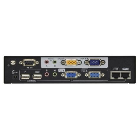 USB Dual View KVM Extender With Deskew