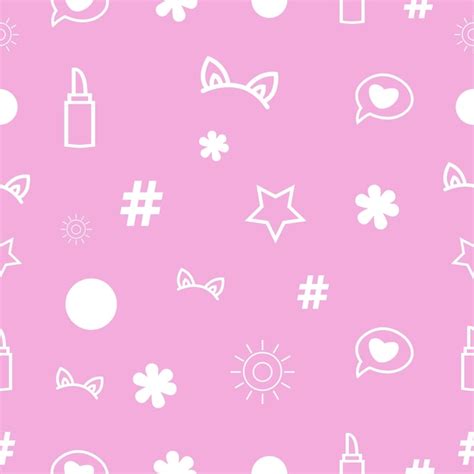 Premium Vector Barbie Pattern