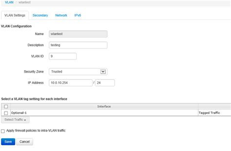 how to set up vlan and dhcp for internal users networking