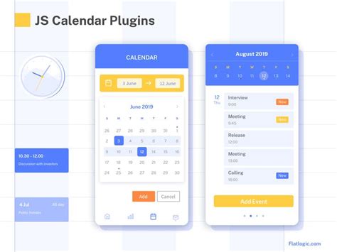 Js Calendar Javascript Calendar Calendar Calendar Widget