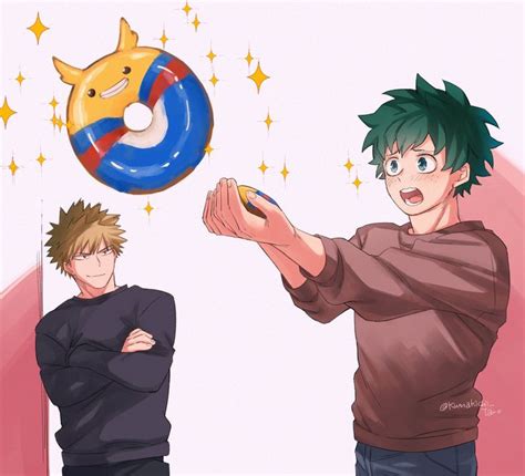 Izuku Y Katsuki Parejas Anime Bonitas Anime Bonito Dibujos