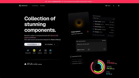 Kokonut Ui Shadcnui Template