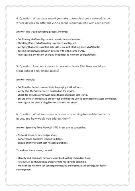 Troubleshooting Core Routing And Switching Issues Q A PDF