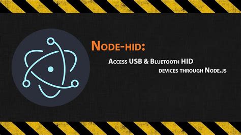 Node Hid Access Usb And Bluetooth Hid Devices Through Nodejs