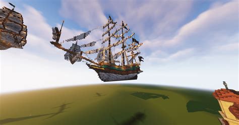 Hms Dragons Tempest Frigate Inspired Ship Rminecraftbuilds