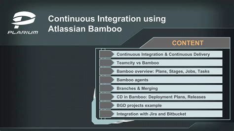 continuous integration using atlassian bamboo pptx cloud computing