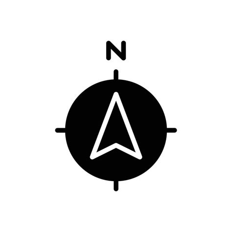 North Icon Logo Sign Set Outline 53144199 Vector Art At Vecteezy