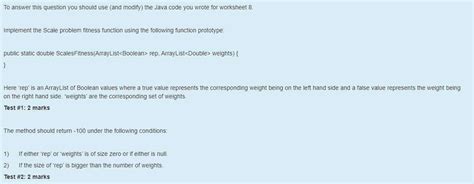 Solved To Answer This Question You Should Use And Modify