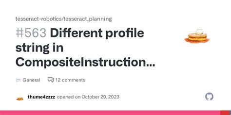 Different Profile String In Compositeinstruction Leads To Totally Diffenent Planning Results