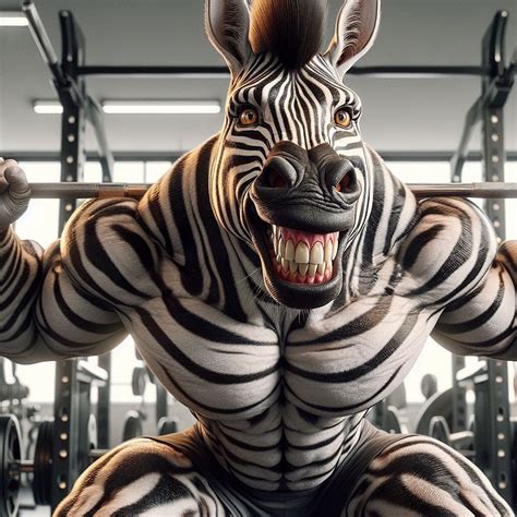 مسابقه اسکات حیوانات مبارز؛ ظاهرا گور خر پیروز این مسابقه باشد عکس