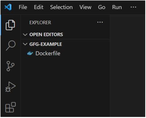 What Is Dockerfile Extension Geeksforgeeks