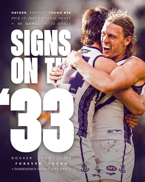 Fremantle Dockers On Linkedin Contract Extension Heart Bestself