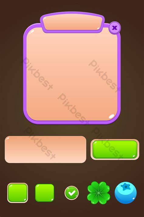Premium Vector Game Ui Buttons Sets Png Images Eps Free Download Pikbest