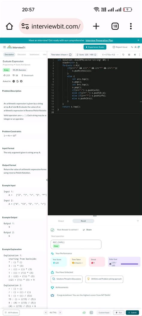 Vinay Yadav On Linkedin Day77 365daysofcodescaler 365daysofcodescaler 365daysofcode