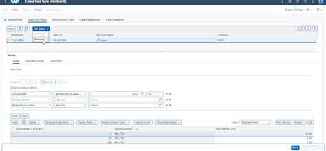 How To Create Rate Table In Sap S4hana Cloud Sap Community