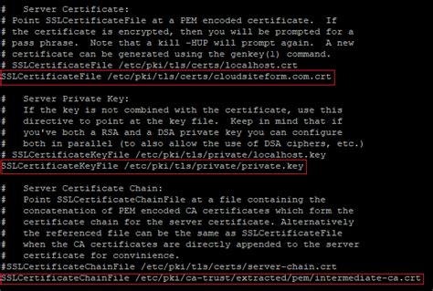 Cómo Instalar Un Certificado Ssl En Centos 7 Vía Ssh