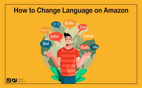 How To Change Language On Amazon Web App Step By Step