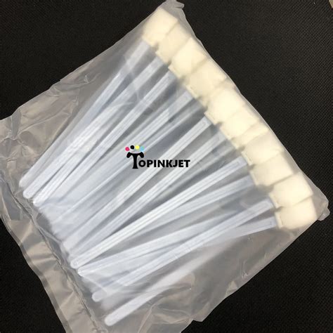 프린트 헤드 솔벤트 프린터 클리닝 폼 용 23cm 강력한 청소 도구 50 개printhead Cartridgeprinthead Xaarprinthead Canon