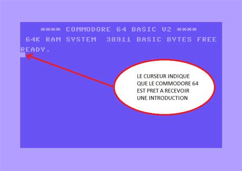 Langage De Programmation Basic Du Commodore 64 Déballage Et Branchement Dun Commodore 64