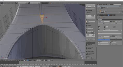 modeling why are some edges not visible covered by mesh blender