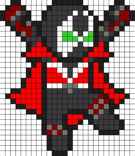 Spawn Perler 2 Perler Bead Pattern Bead Sprites Characters Fuse