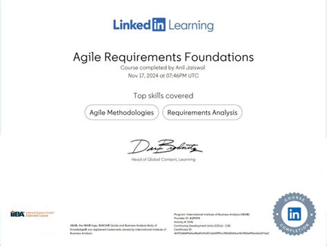 Anil Jaiswal On Linkedin Learning Agile Professionalgrowth