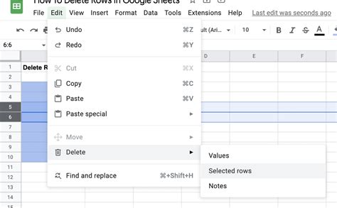 Google Sheets Rows Tutorials For