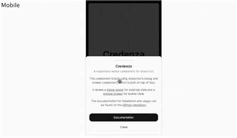 A Responsive React Modal Component For Shadcnui