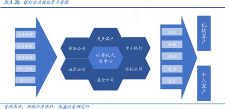 图表30：银行全流程托管示意图 行行查 行业研究数据库