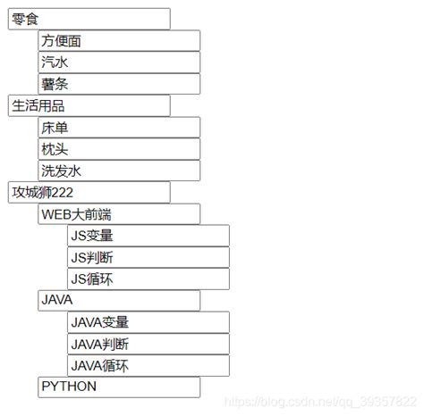 Js（简单的动态菜单）js动态菜单 Csdn博客