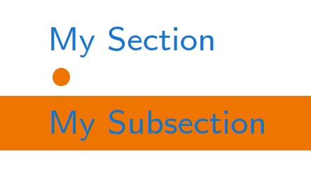Beamer Prevent Hyperref From Changing The Color Of Section And Subsection Hyperlinks TeX