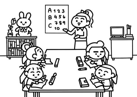 Coloring Pages Classroom 2025 Coloring Pages Classroom 2025