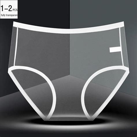 섹시한 투명 여성 팬티 이국적인 란제리 그물 원사 브리프 시스루 팬티 개 유혹 AliExpress