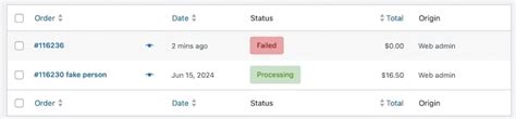 solved understand and fix failed order status in woocommerce