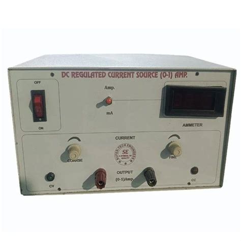Compact A DC Regulated Current Source For Electronic Instruments V At Piece In Yamuna