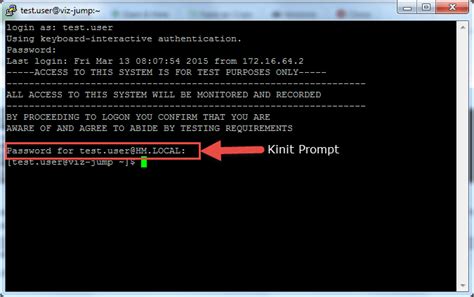 Automate Kinit Kerberos Ticket During Ssh Login Howtovmlinux