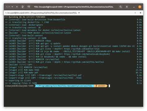 using docker buildkit for os agnostic builds linuxjedi s dev null