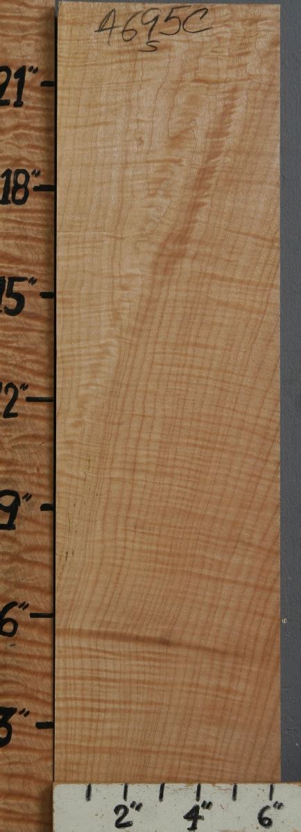 Musical Curly Maple Block 61 4 X 23 X 15 8 Nwt 4695c