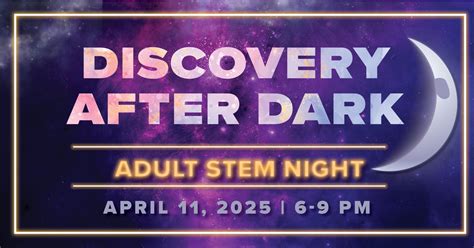 Discovery After Dark Adult Stem Night