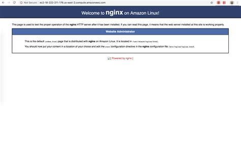Amazon Web Services Ec2 Instance Refused To Connect In Browser