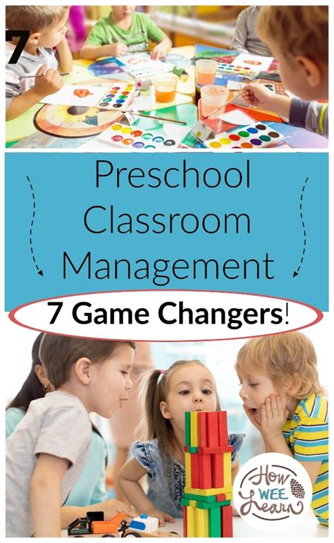 Preschool Classroom Management Artofit