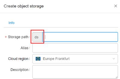 Create And Edit Data Storage Cloud Pipeline