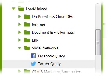 Using the Twitter Query Component in Matillion ETL for Snowflake