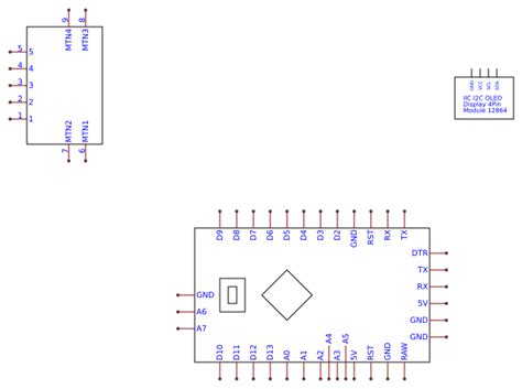 Arduino Pro Mini Oled 资源 嘉立创eda