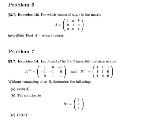 Solved Problem Exercise Let A O Be A Real Chegg Com