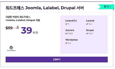 PHP JSP Node JS Python 워드프레스서버 크몽