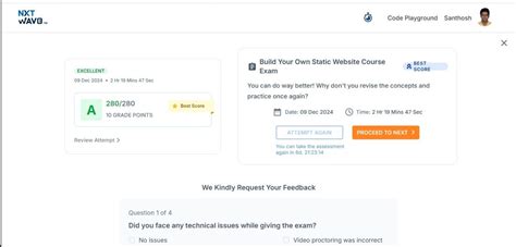 santhosh k r on linkedin day51 100daysofcode ccbp nxtwave