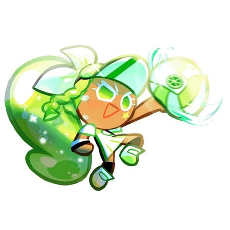Lime Cookie In 2024 Lime Cookies Cookie Run Cookies