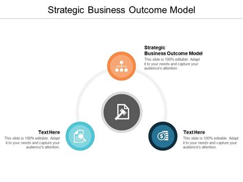 Strategic Business Outcome Model Ppt Powerpoint Presentation Model Deck