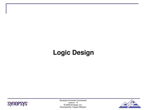 PPT Logic Design PowerPoint Presentation Free Download ID